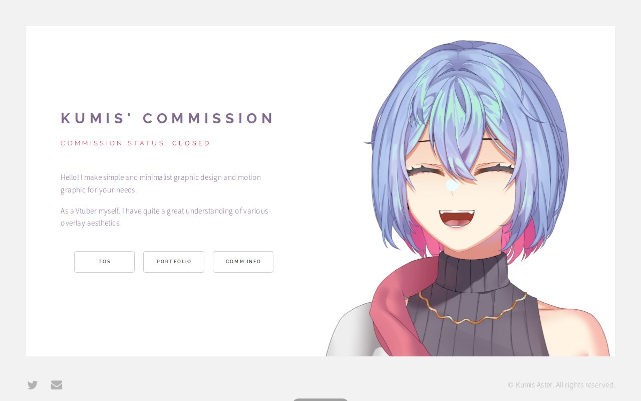 Kumis Aster Commission